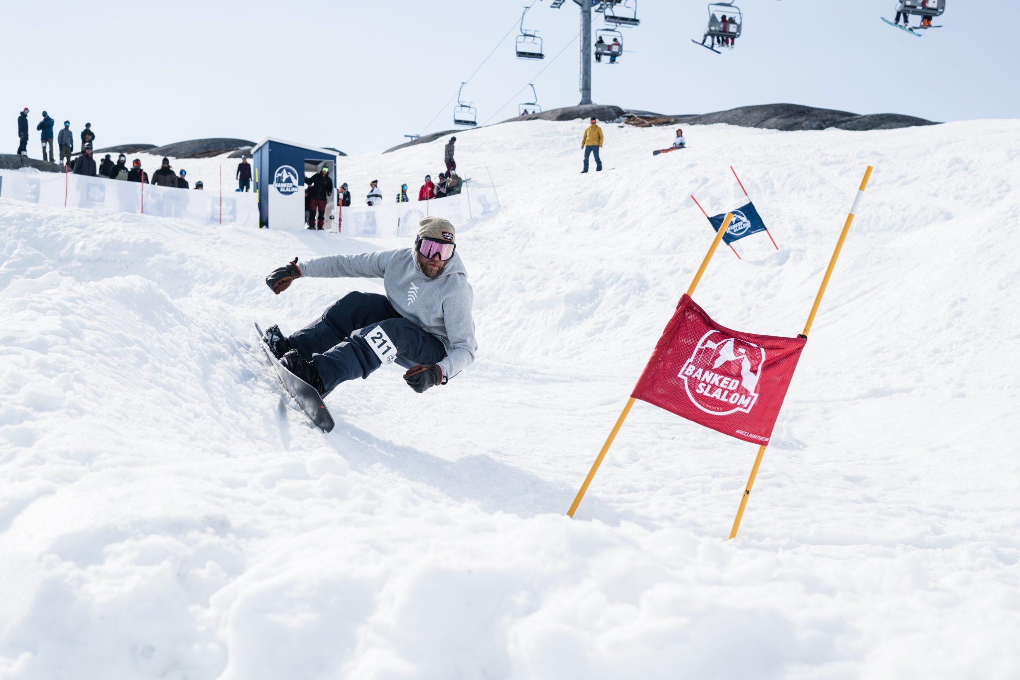 Riksgränsen Banked Slalom is back with a new edition filled with good ...