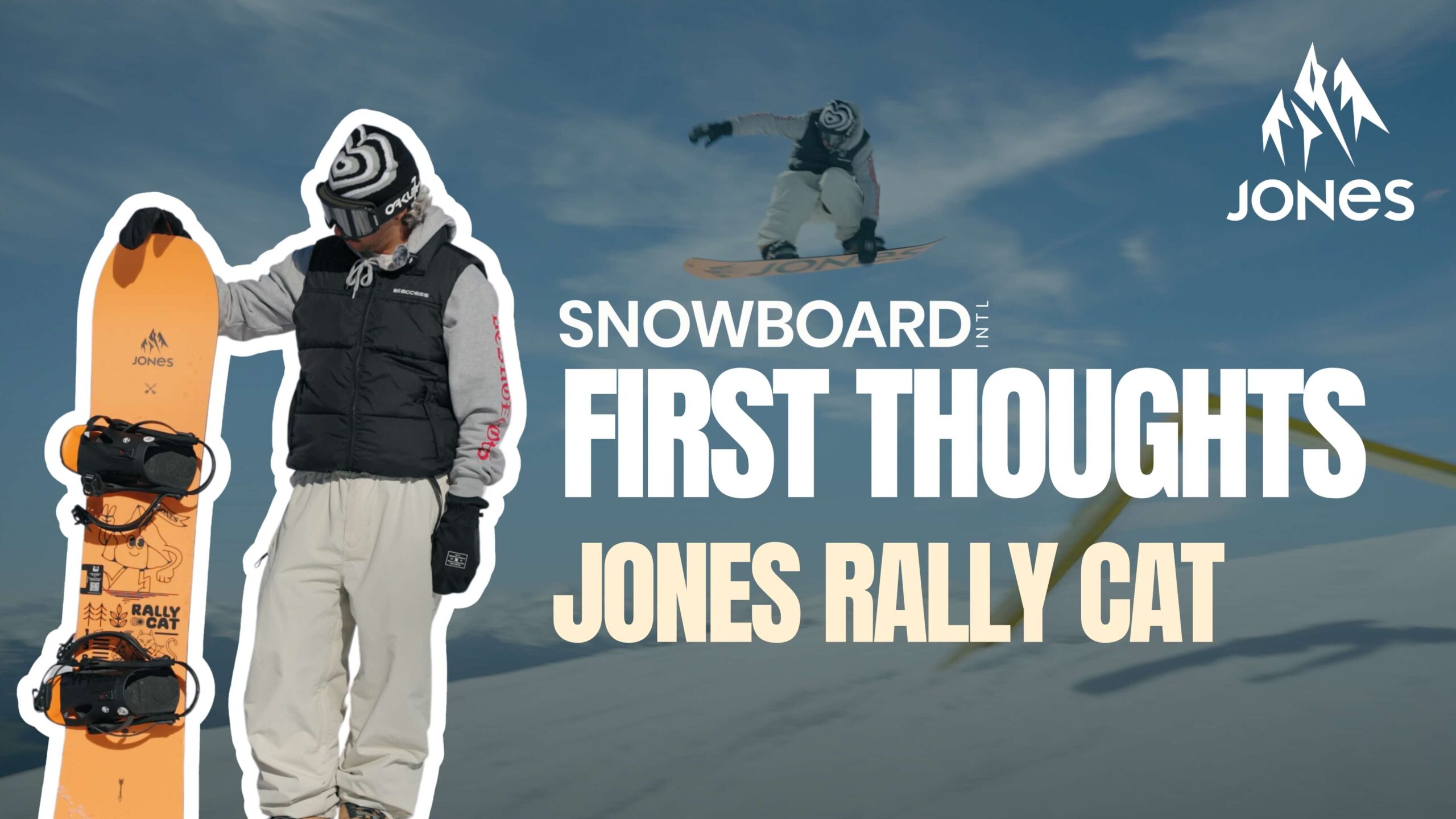 Jones Rally Cat 24/25 - First Thoughts - Snowboard International