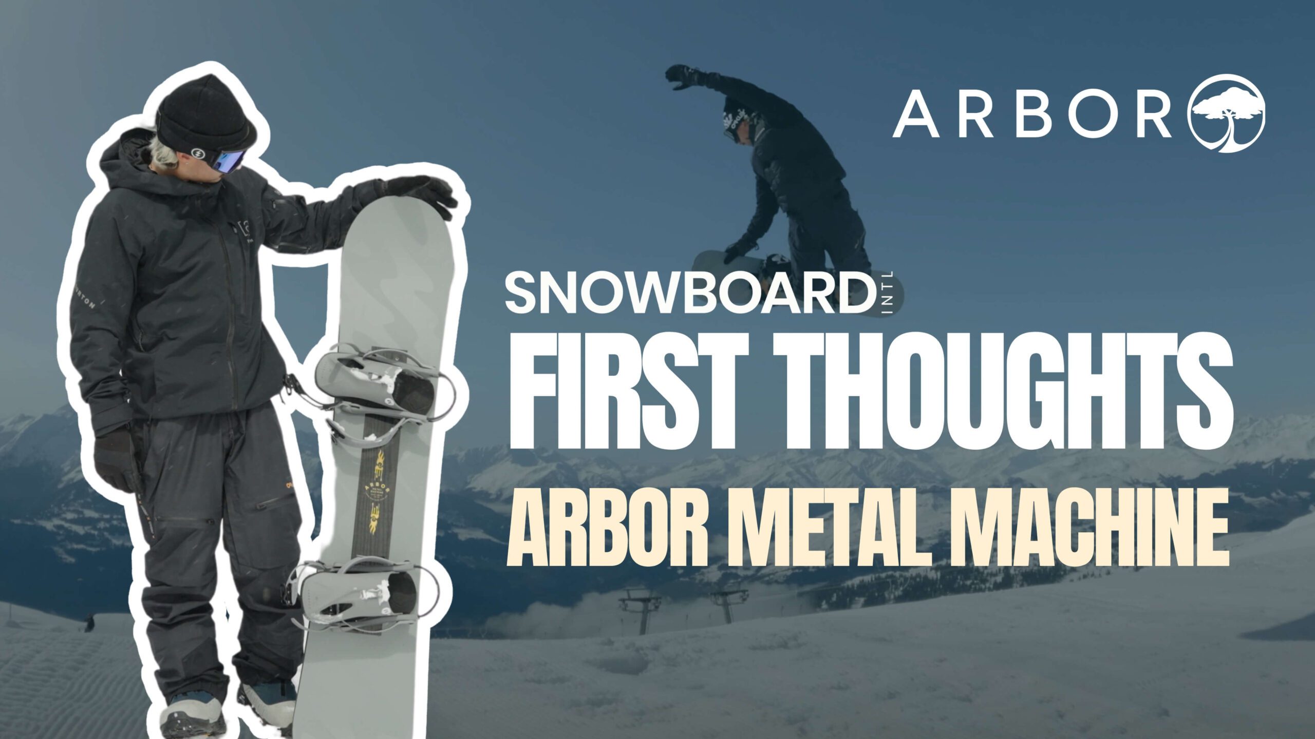 Arbor Metal Machine 24/25 - First Thoughts - Snowboard International