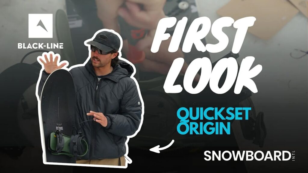 Black-Line QuickSett Origin Binding Disc 24/25 - First Look - Snowboard ...